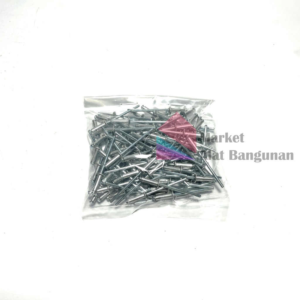 Jual Paku Blind Rivet Ripet 3,2 mm x 11 mm SP 440 SIP BRAND per 100 ...