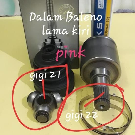 Jual CV JOINT DALAM AS RODA DEPAN DALAM BALENO OLD 1997 SAMPAI 2002 KIRI (LIMITED) | Shopee ...