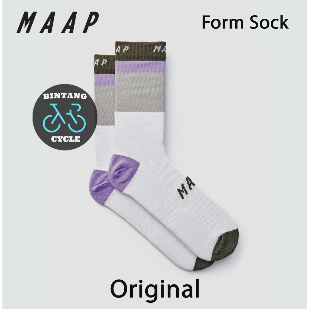 Jual MAAP Form Sock White - Kaos Kaki Sepeda MAAP | Shopee Indonesia