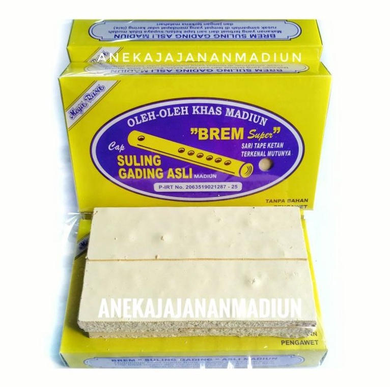 Jual BREM CAP SULING GADING MEGA RASA JUMBO ASLI MADIUN | Shopee Indonesia