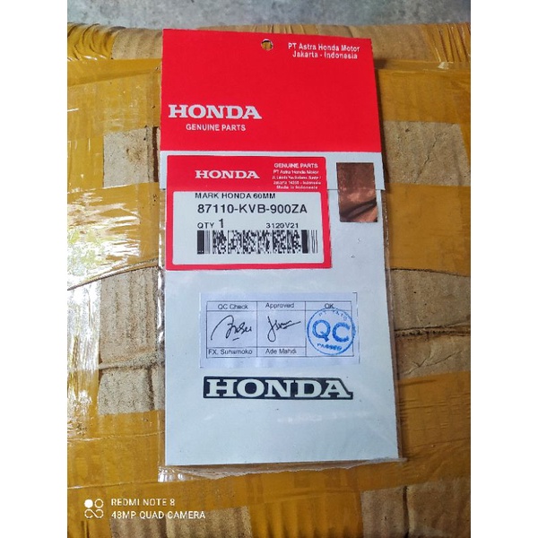 Jual Stiker Sticker Label HONDA Original | Shopee Indonesia