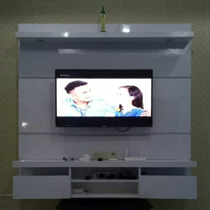 Jual Backdrop TV Simple | Harga Promo Backdrop TV | Rak Tv | 200*180 ...