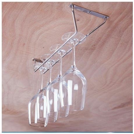 Jual Bracket Rak Gantung Gelas Glass Rail Hanger 1 Rel Winston WW 002 ...