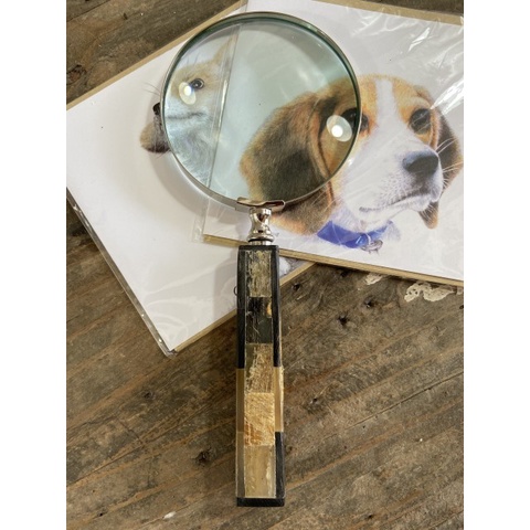 Jual MAGNIFYING GLASS 4 INCH / LUP / KACA PEMBESAR | Shopee Indonesia