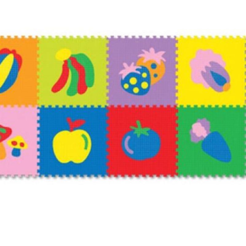 Jual Karpet eva mat spons matras lantai untuk anak bentuk puzzle ...