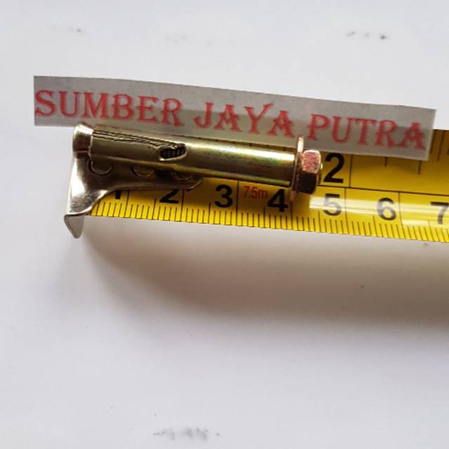 Jual Dinabor baut tanam fiser besi 6mm x 40mm | Shopee Indonesia