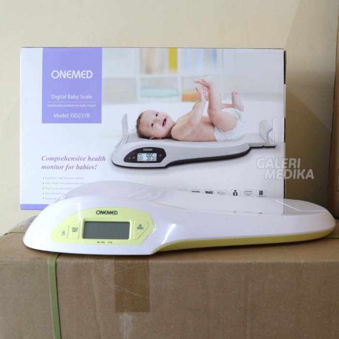 Jual BISA COD Timbangan Bayi digital / Baby Scale Onemed tipe 721 bluetooth - OD231B KUNIG ...