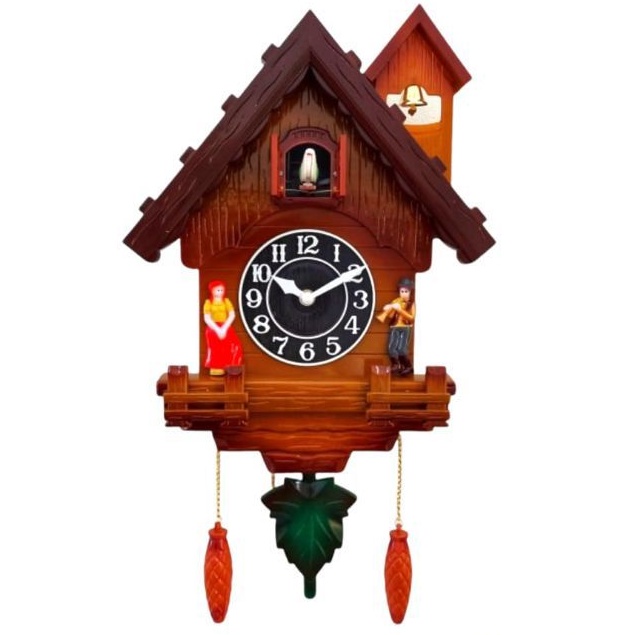 Jual jam dinding kikuk perjam dan bandulan klasik unik quartz | Shopee ...