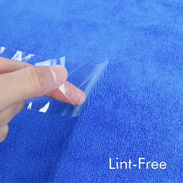 Jual 300GSM kain lap microfiber tebal 30x30cm lap mobil motor tebal lap ...