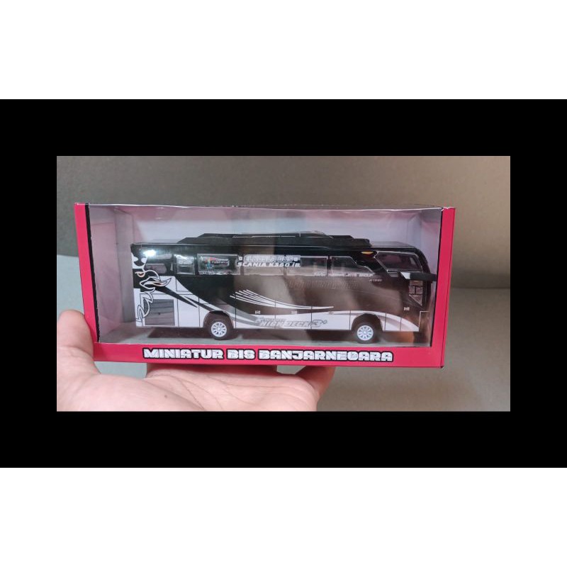 Jual Miniatur Bis STJ Hitam Rudour | Shopee Indonesia