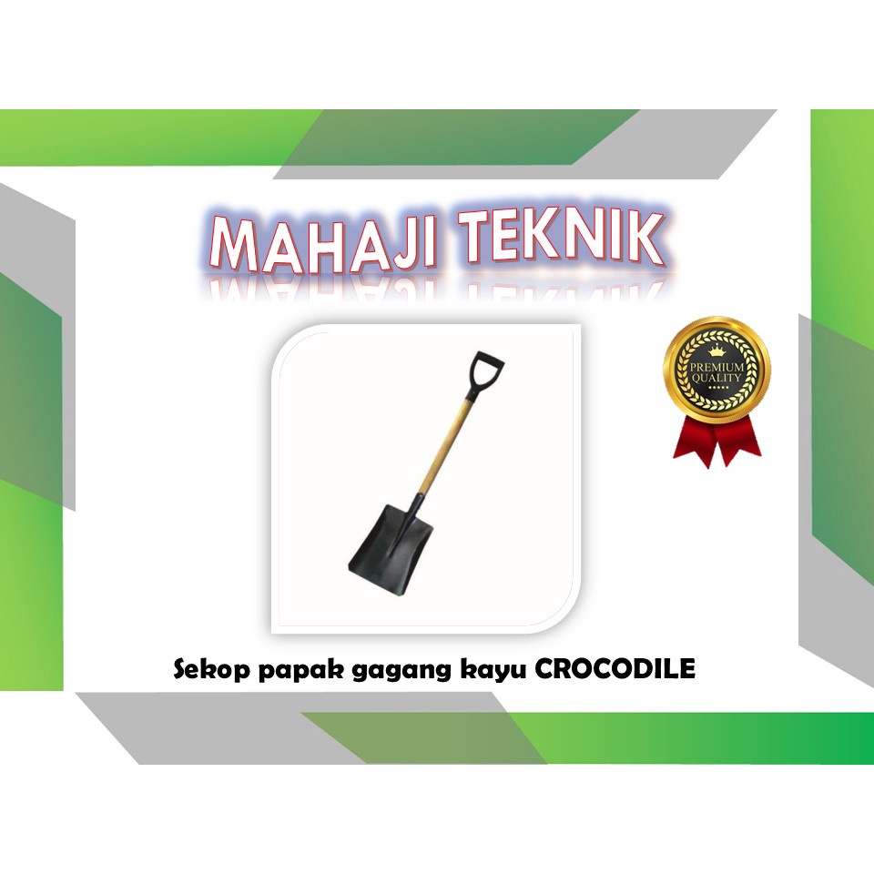 Jual Sekup Pasir Papak Cap Bauya | Sekop tanah Papak Crocodile Bangunan ...