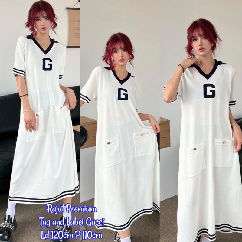 Jual dress rajut wanita premium | Shopee Indonesia