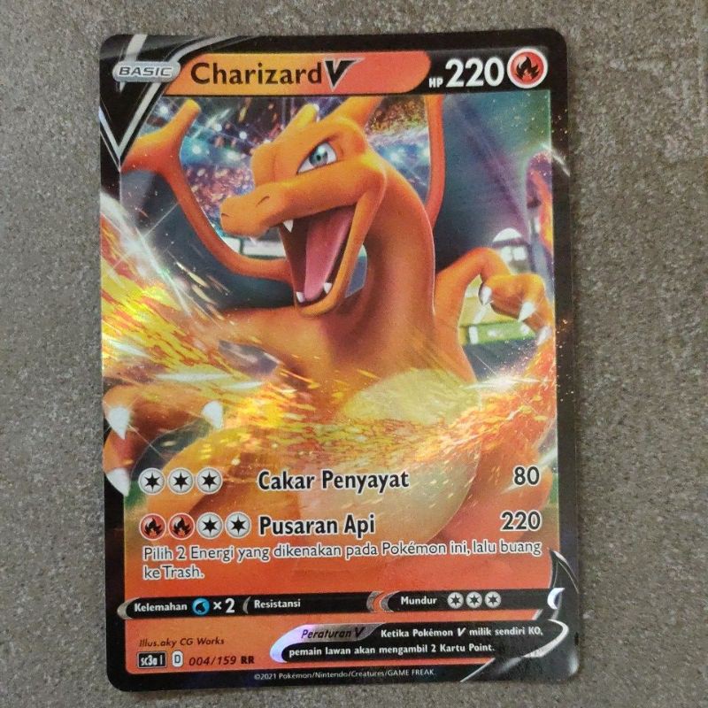 Jual Kartu Pokemon Charizard V | Shopee Indonesia