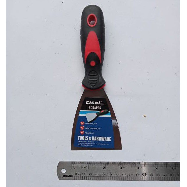 Jual KAPE KAPI GAGANG KARET 3 INCHI CISAL / SCRAPER / KEROKAN CAT ...