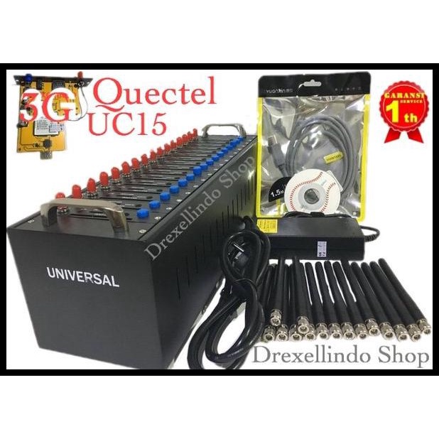 Jual Modem Pool 16 Port Universal 3G | Shopee Indonesia