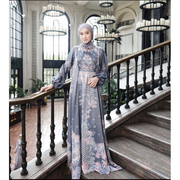 Jual vanilla hijab maya series royal blue | Shopee Indonesia