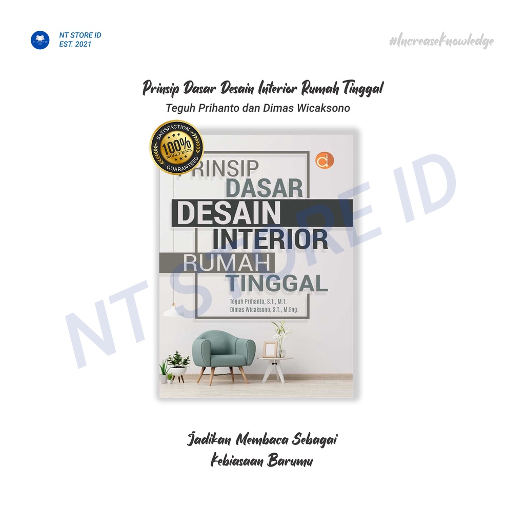 Jual Buku Prinsip Dasar Desain Interior Rumah Tinggal - Teguh Prihanto ...