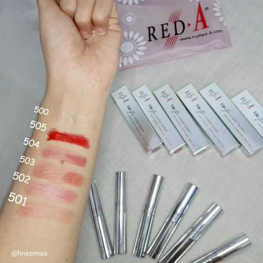 Jual Red-A Lip Glo Color Balm 3 in 1 - LIPBALM, LIPGLOSS & LIPSTICK ...