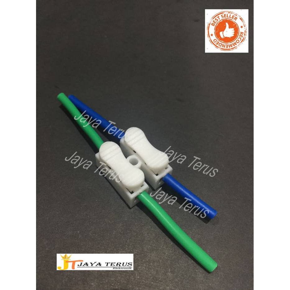 Jual Quick Connect 2 Wire Connector Spring Terminal Sambungan Kabel ...