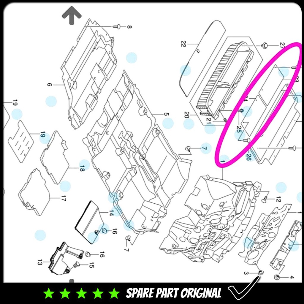 Jual Flap Assy Luggage Box Atau Papan Tutup Box Bagasi Suzuki Ertiga ...