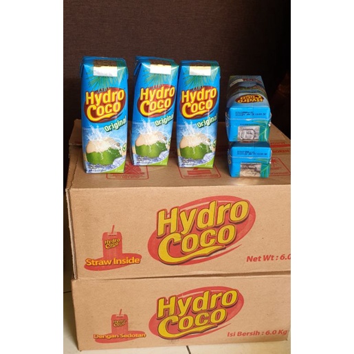 Jual hydro coco minuman air kelapa tetra pack 250ml rtd siap minum ...