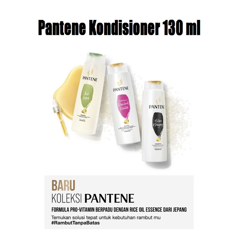 Jual Pantene Kondisioner 130 ml All Varian - Pantene Conditioner 130 ml | Shopee Indonesia