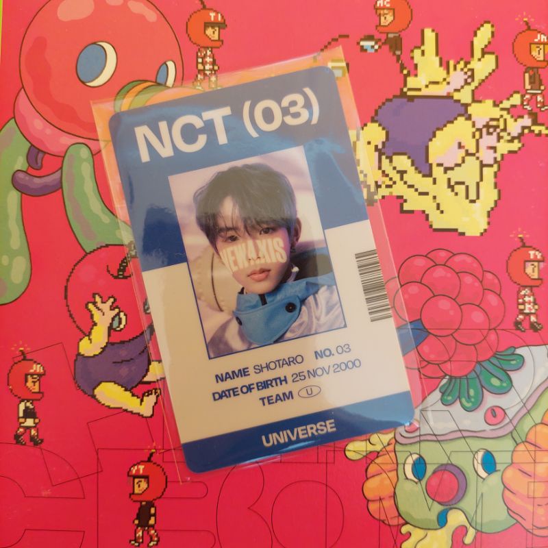 Jual WTS PC Shotaro ID Card Universe - IDC NCT 2021 Random ID Card Set ...
