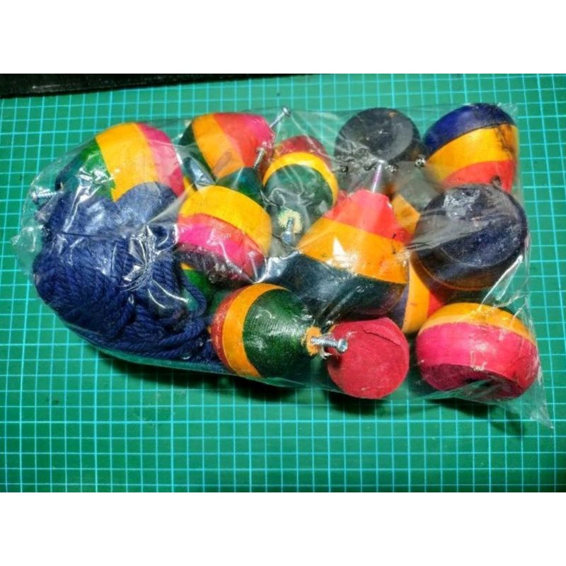 Jual Mainan Jadul Ganssing Panggal Kayu/Gasing Panggal/Gangsing Panggal ...