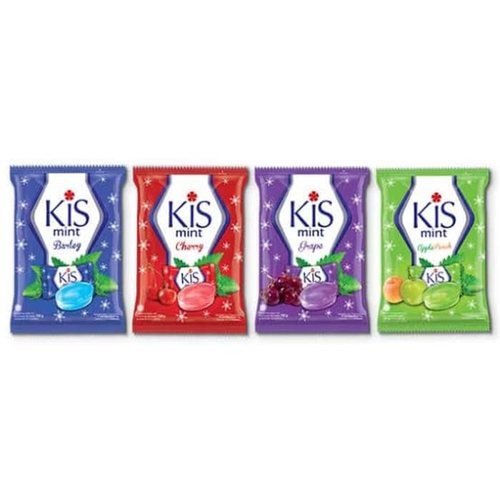 Jual Permen KIS Cherry, kiss Grape, kiss Barley Permen kis Apple Peach ...