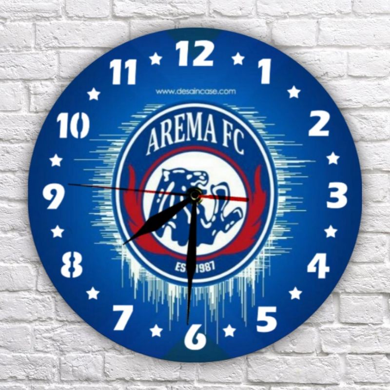 Jual Jam dinding Arema FC diameter 30cm | Shopee Indonesia