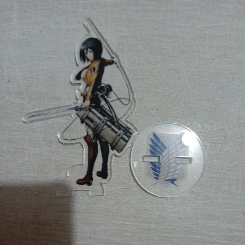 Jual Standee / Stand Acrylic Attack on Titan (AOT) Levi Misaka Annie ...