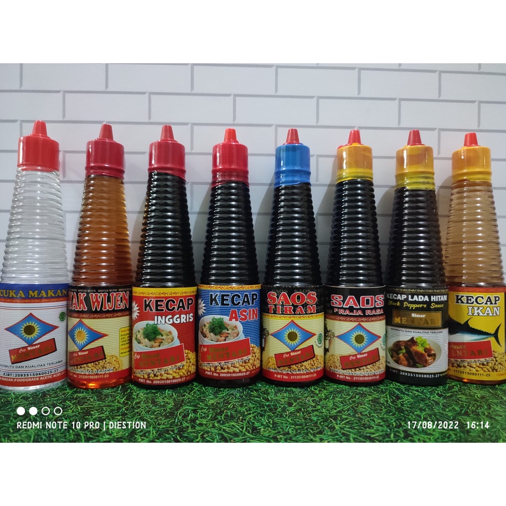 Jual Paket Hemat 3 Isi 8 [Minyak Wijen, Kecap Inggris, Kecap Ikan ...