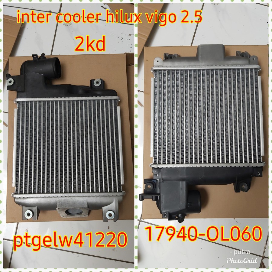 Jual INTERCOOLER ASSY HILUX VIGO 2.500CC INNOVA DIESEL 2KD OEM TOYOTA ...