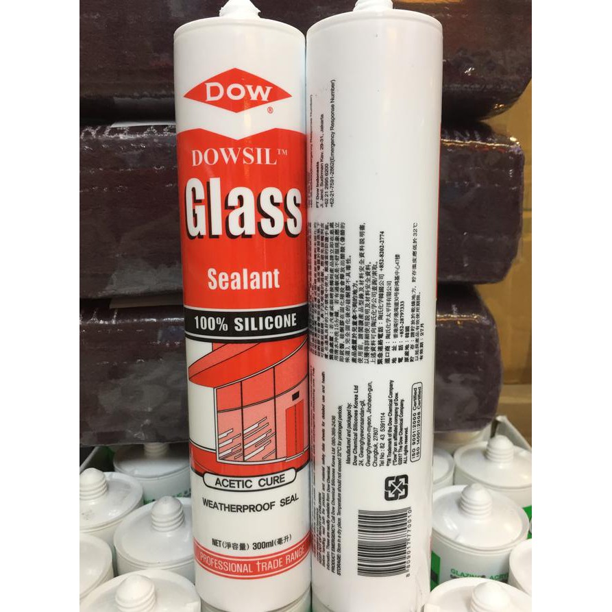 Jual Dowsil Dow Corning Asam Lem Kaca Silicone Sealant Kode 815 ...