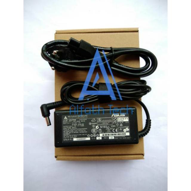 Jual adaptor charger asus original 19V 3.42A x44 x44h a455l a455 X450 X454 A450 A450c | Shopee ...