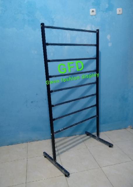 Jual RAK HIJAB / RAK KERTAS KADO FULL BESI TERSEDIA HITAM & PUTIH ...