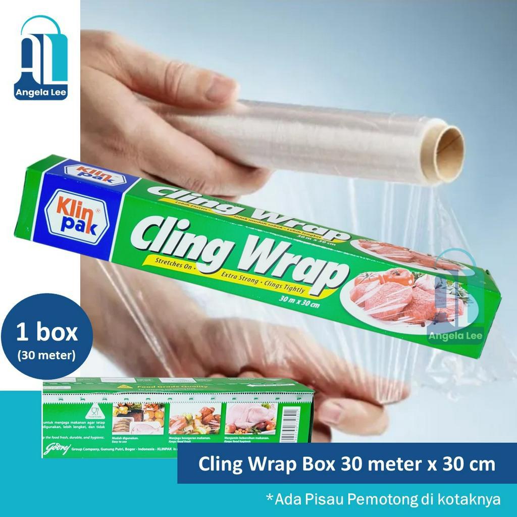 Jual Klinpak Cling Wrap Regular Box 30m x 30cm - Plastik Wrapping ...