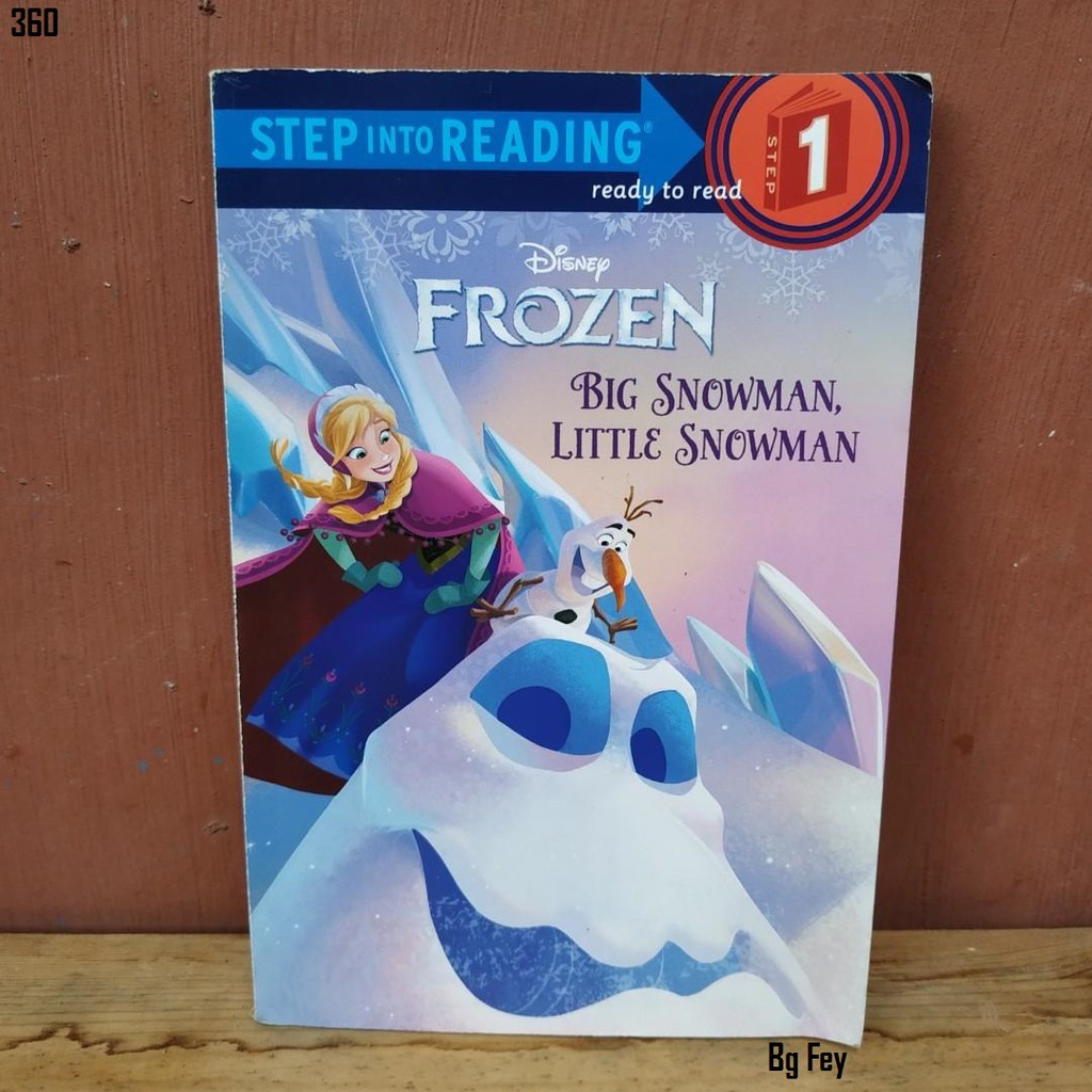 Jual Buku Anak Import Frozen : Big Snowman Little Snowman | Shopee ...