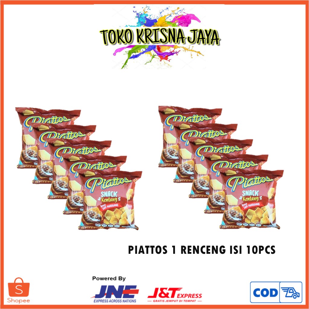 Jual PIATTOS SNACK KENTANG RENCENG ISI 10 PCS X 15 GRAM | Shopee Indonesia