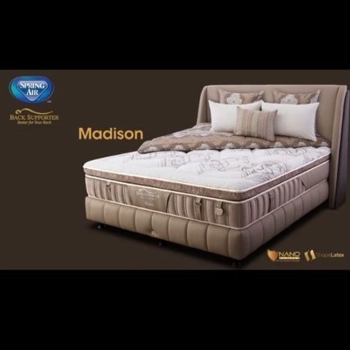 Jual SPRING AIR TYPE MADISON ukuran lengkap 100 , 120, 160, 180, 200 x ...