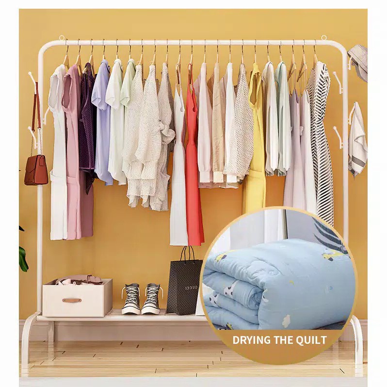 Jual SHENAR COD BIG STAND HANGER 4 gantungan baju /GANTUNGAN BAJU ...