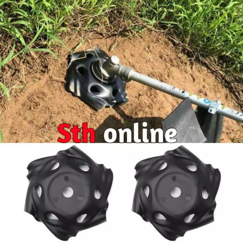 Jual Mata pisau pengikis tanah mesin potong rumput | Shopee Indonesia