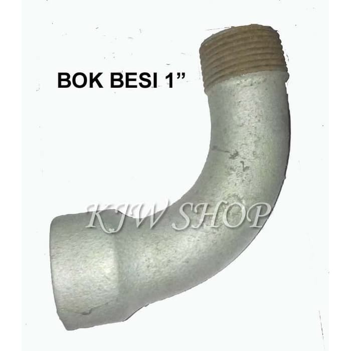 Jual Bok Elbow Besi Galvanis 1,25 inch 1.25" Keni Besi 1,25" Elbow ...
