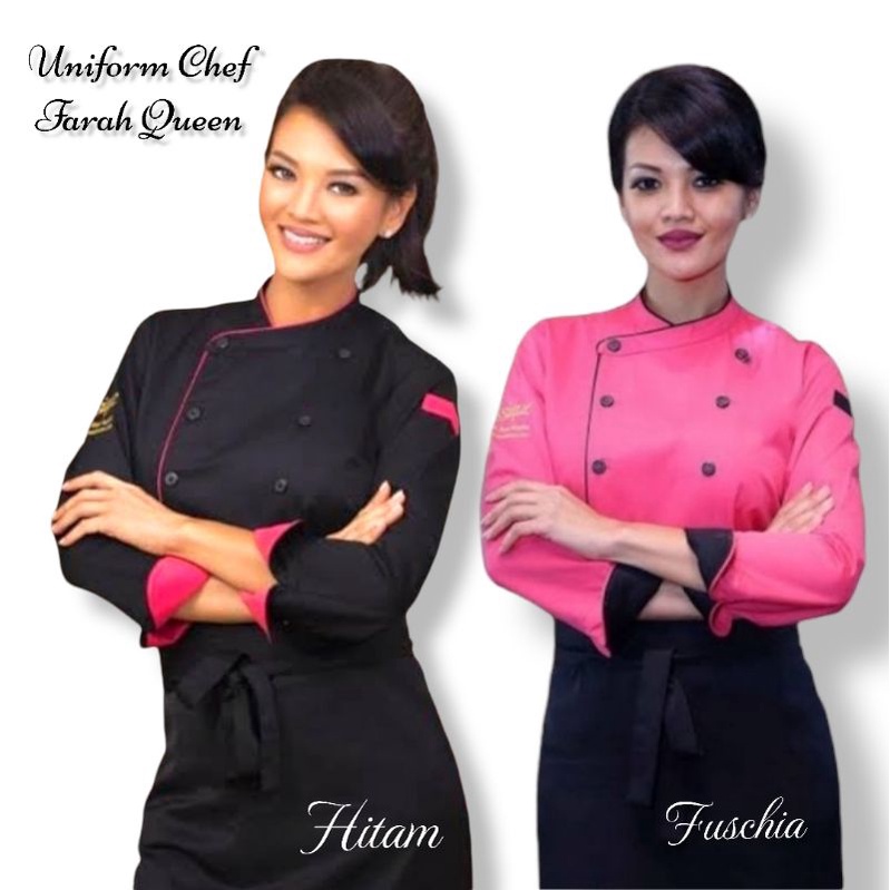 Jual Baju Masak Baju Koki baju chef Uniform chef profesional pria dan ...