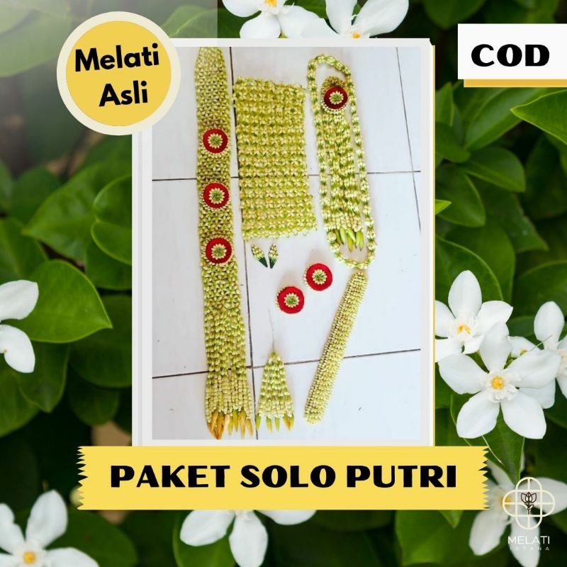 Jual RONCE PENGANTIN | MELATI ASLI || PAKET SOLO PUTRI | PENGANTIN JAWA ...