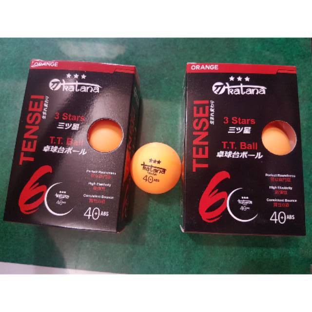 Jual Bola Pingpong / Tennis Meja Katana Tensei | Shopee Indonesia