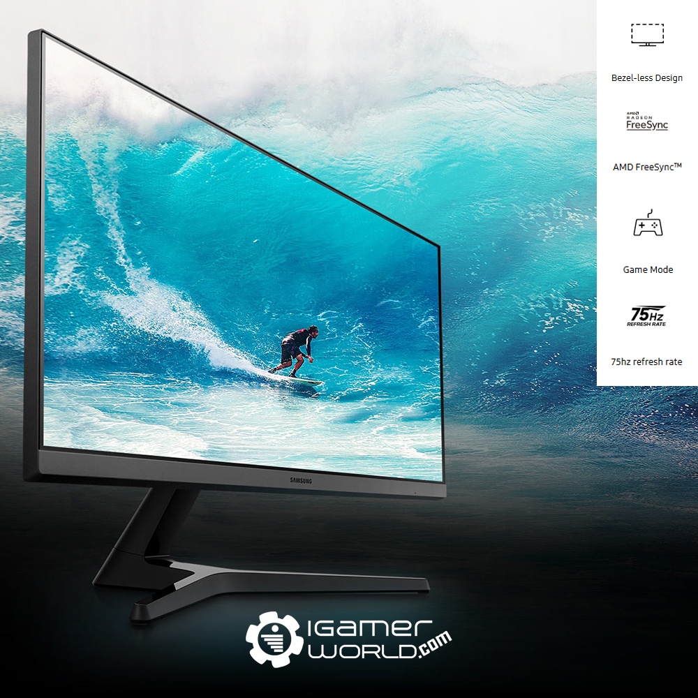 Jual Samsung LS24R350FZE 23.8 inch Full HD 75Hz Gaming Monitor | Shopee ...