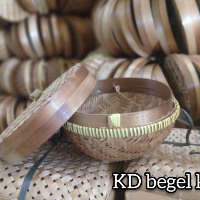 Jual Wakul Nasi Bambu 18cm / Bakul Anyaman Bambu Unik Lengkap Dengan Tutup | Shopee Indonesia