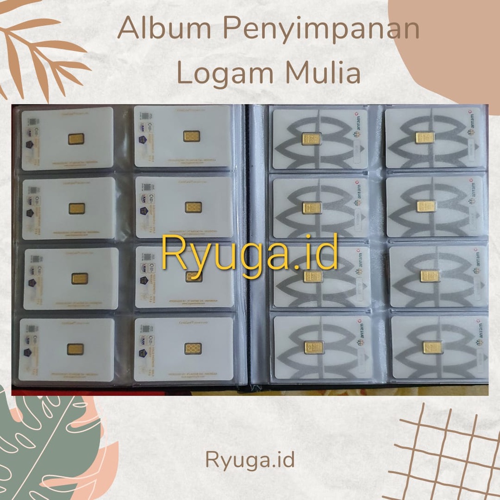 Jual Album Dompet Tempat Emas | Shopee Indonesia