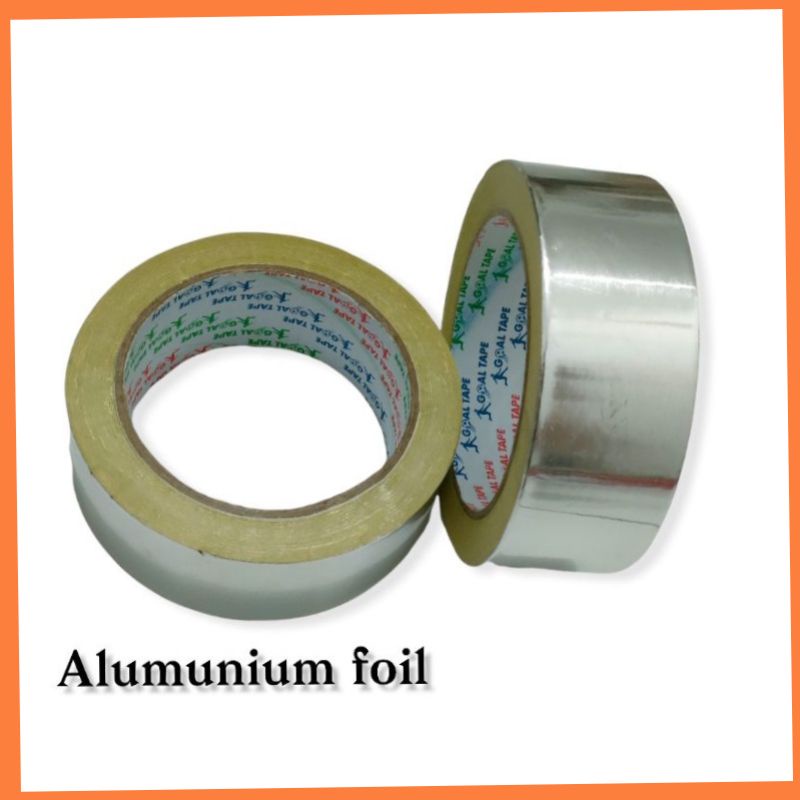 Jual TAMBAL PANCI SENG BOCOR ALUMUNIUM FOIL TAPE TAHAN PANAS 1 METER ...